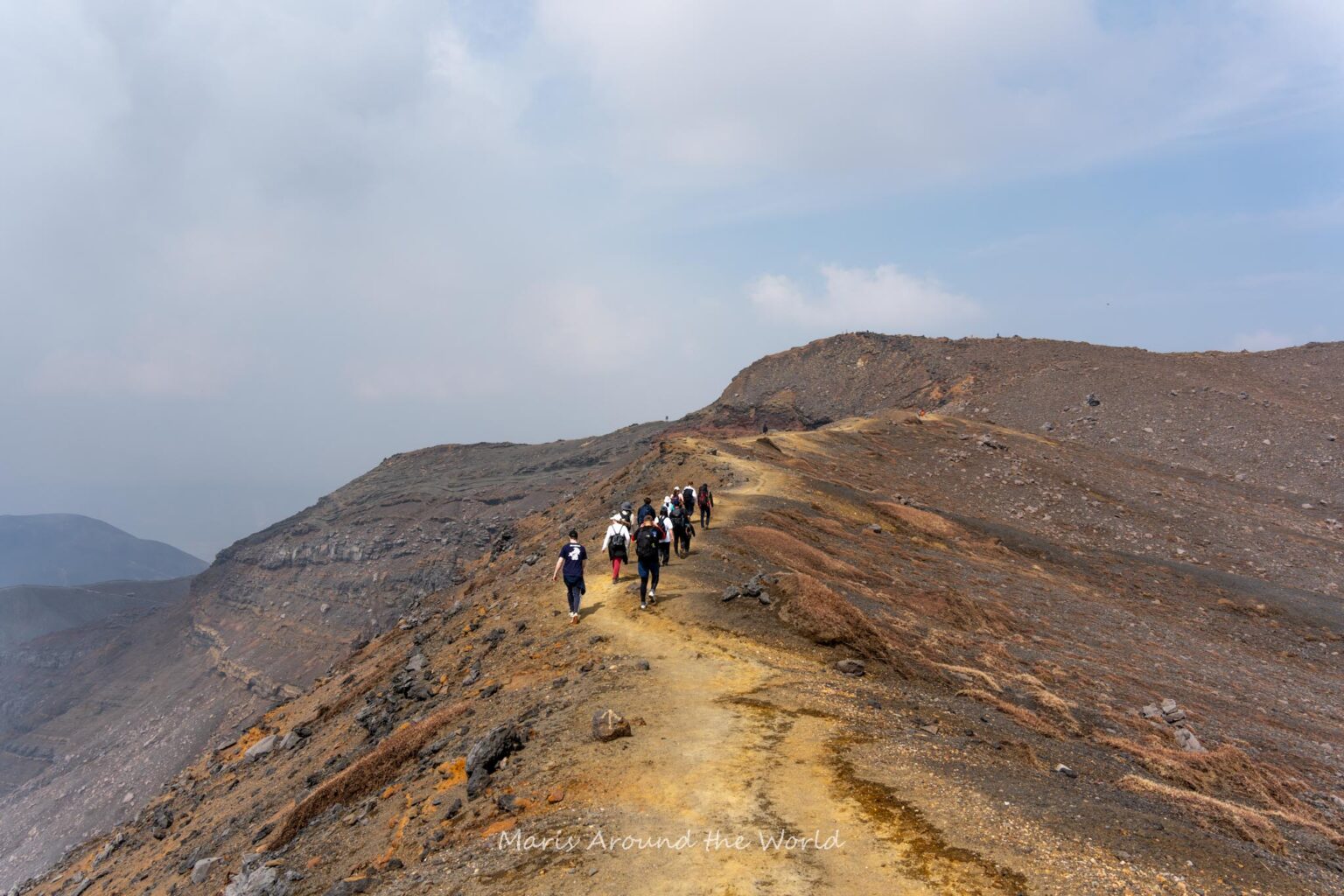Hiking Mt. Aso in Kumamoto – Mt. Nakadake Trail – Maris Around the World